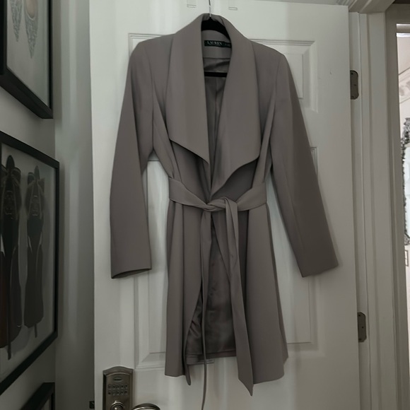 Lauren Ralph Lauren | Jackets & Coats | Ralph Lauren Top Coat Grey ...